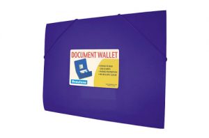 Folder Porta Documentos C/Ligas A-4 # 38712 Azul Beautone - Ofiplace